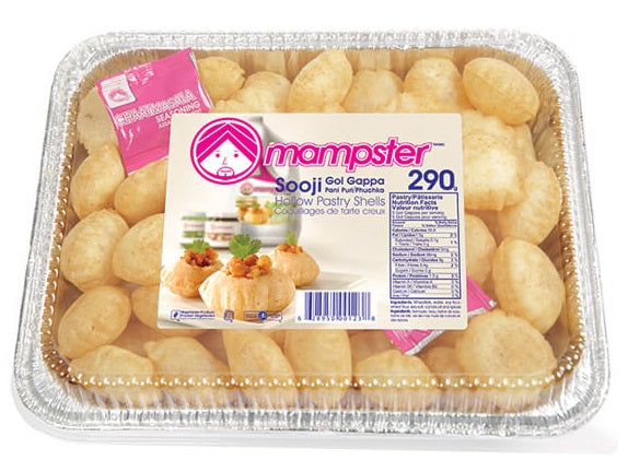 Sooji Gol Gappa Hollow Pastry Shells 290G – Golden Supplies Ltd