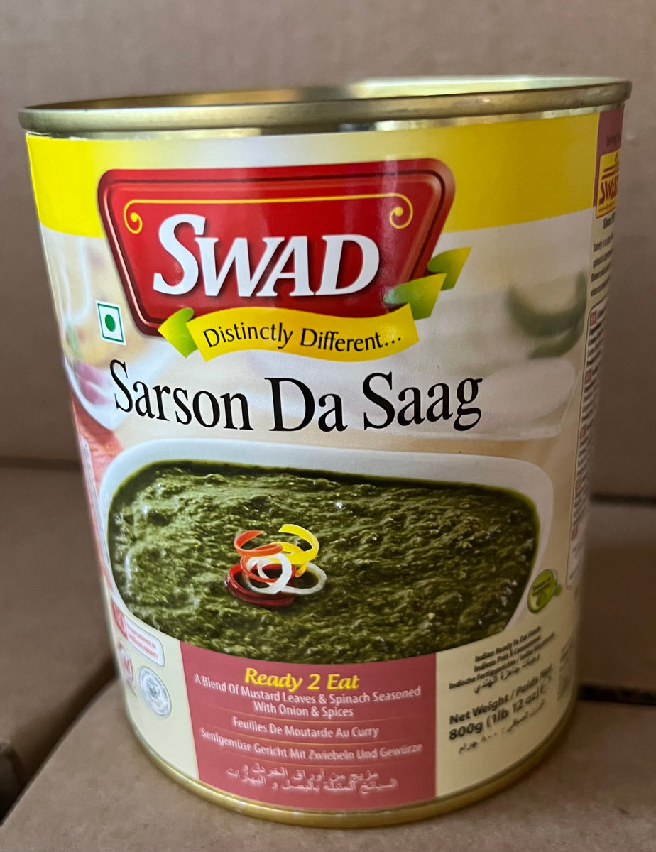 Swad Sarson Ka Saag 850G x 12 Cans – Golden Supplies Ltd
