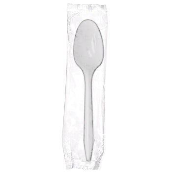 Individually Wrapped White Tea Spoons 1000 Pcs – Golden Supplies Ltd
